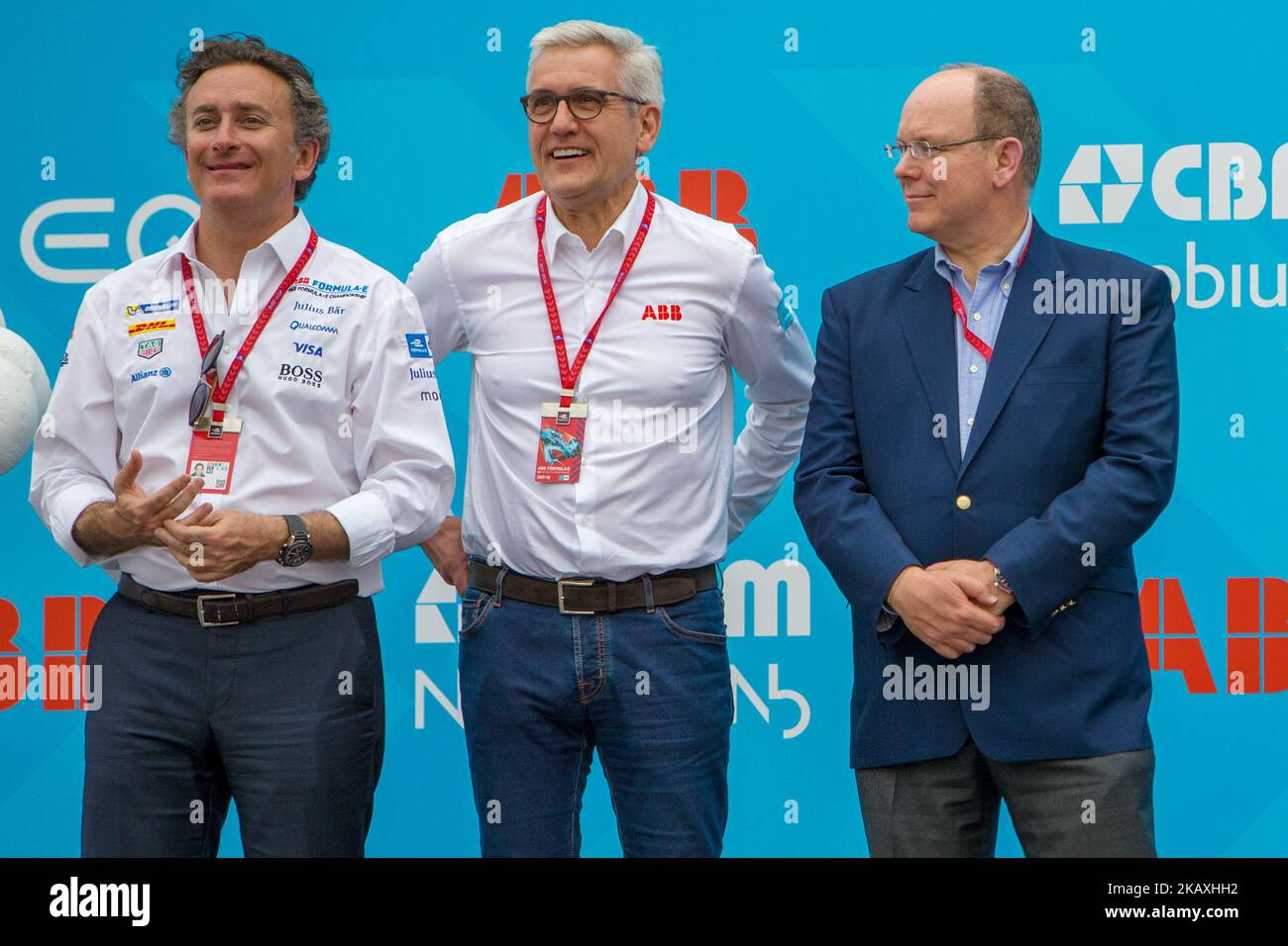 Prince Ranieri of Monaco on the stage for awards ceremony of the Rome E ...