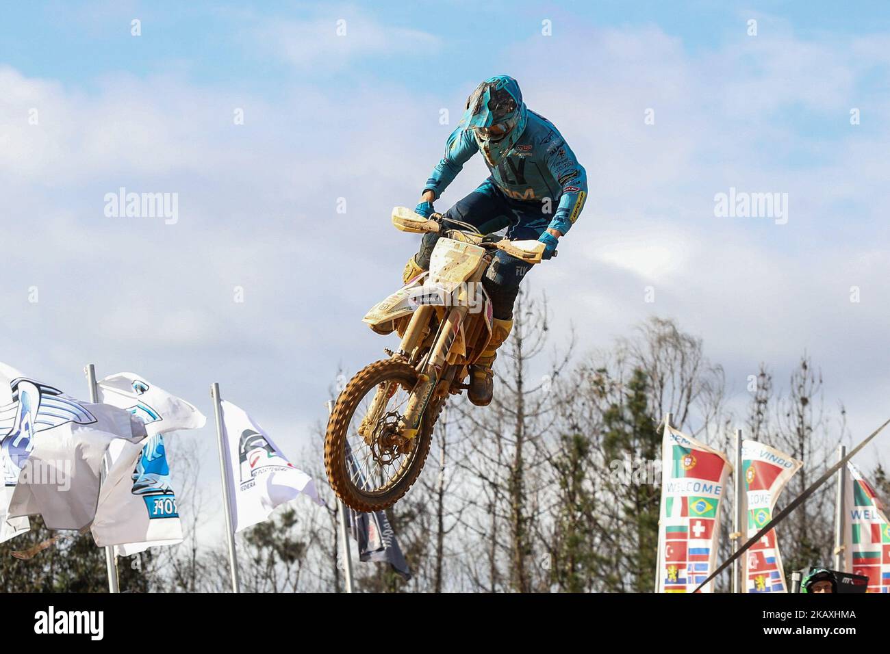 Tanel Leok #7 (EST) in Husqvarna of A1M Husqvarna in action during the ...