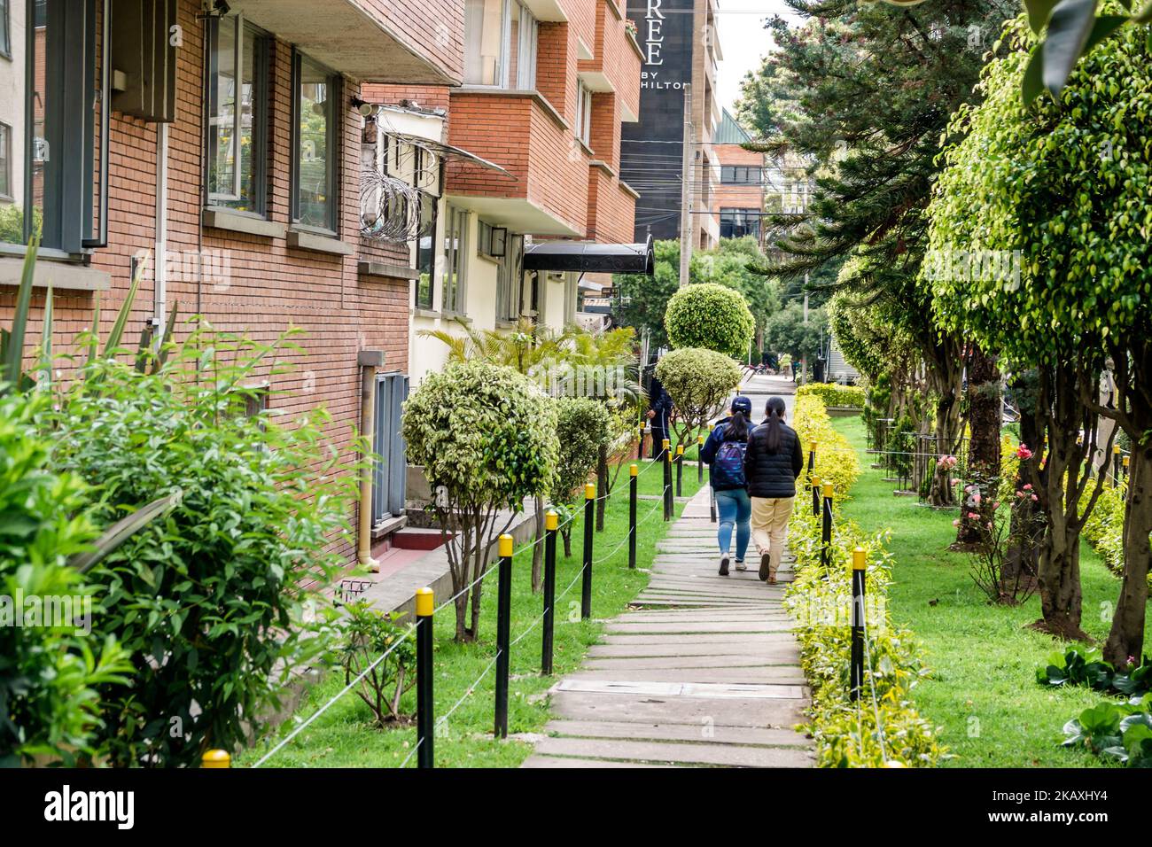 Bogota Colombia,El Chico Calle 97,woman women female,pedestrian ...