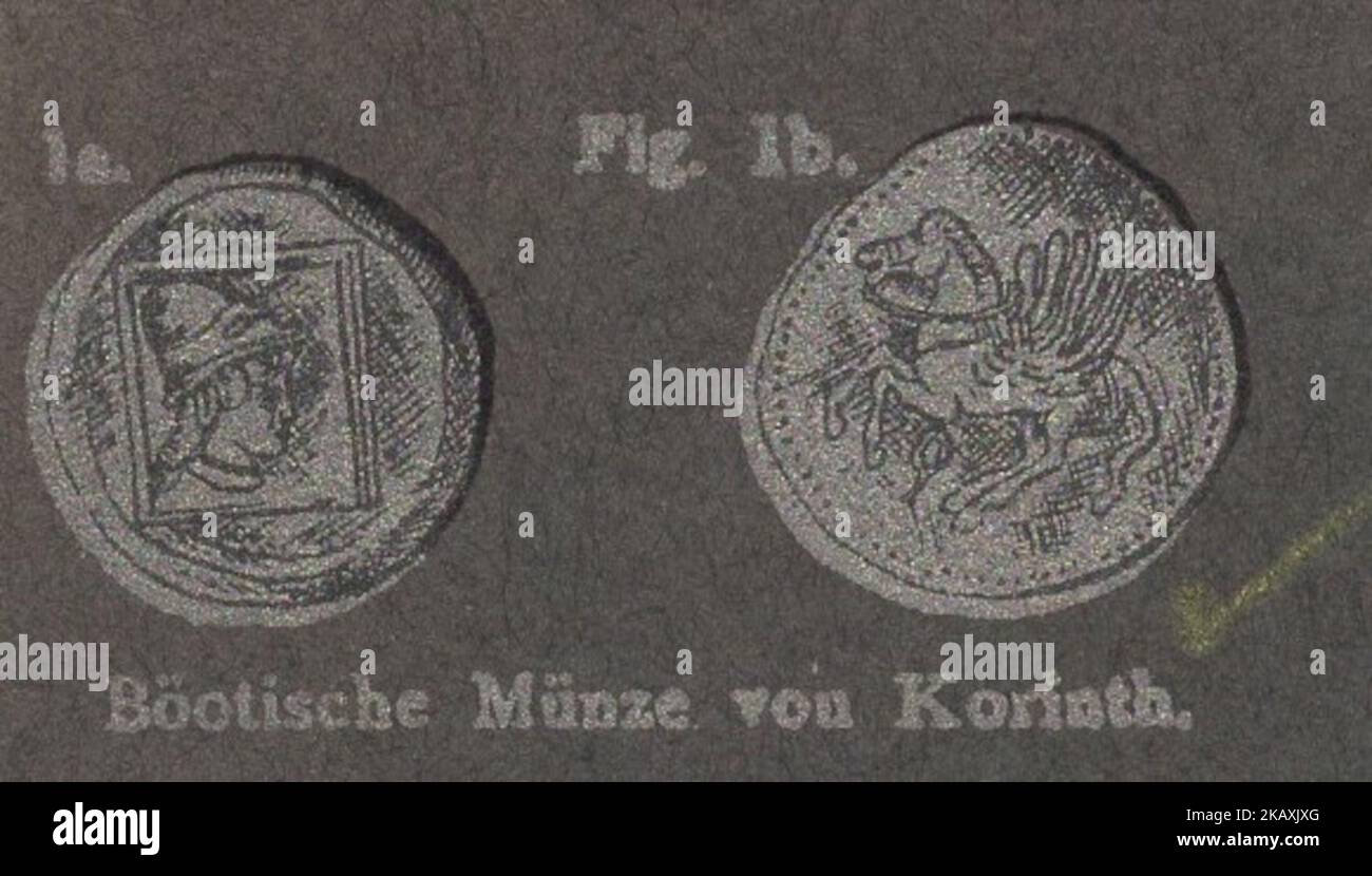 Antique 19th century germany numismatic illustrated catalogue with ...