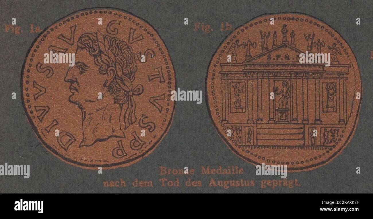 Antique 19th century germany numismatic illustrated catalogue with ...