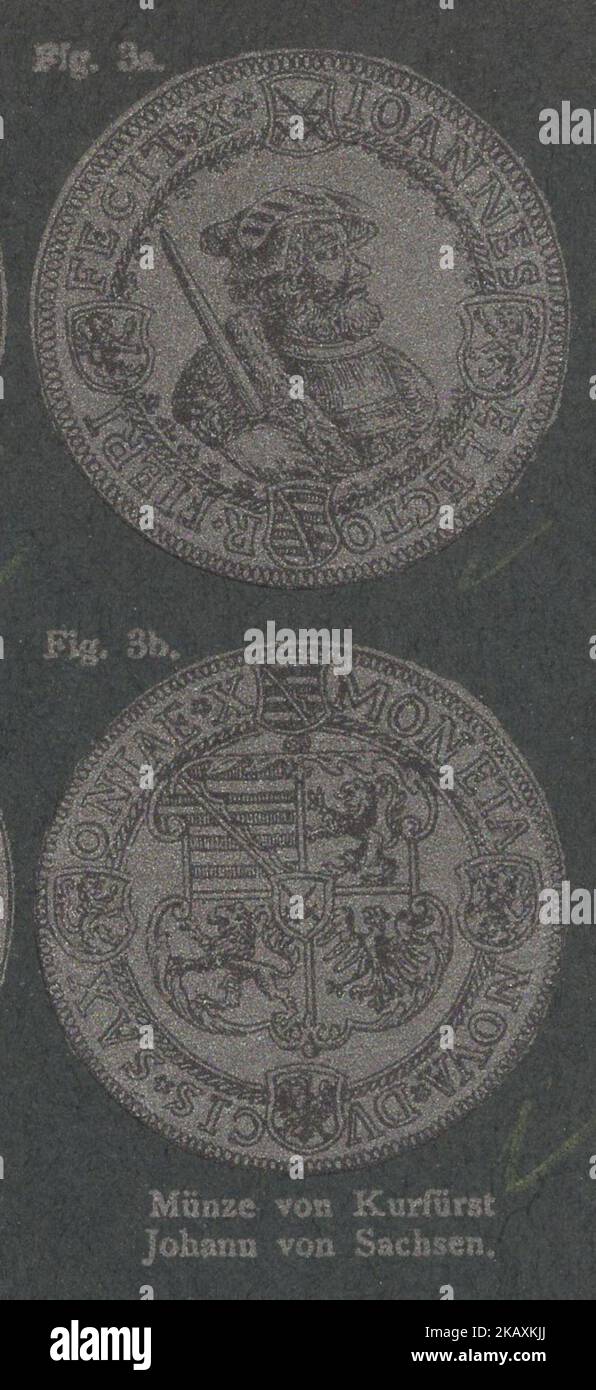 Antique 19th century germany numismatic illustrated catalogue with ...