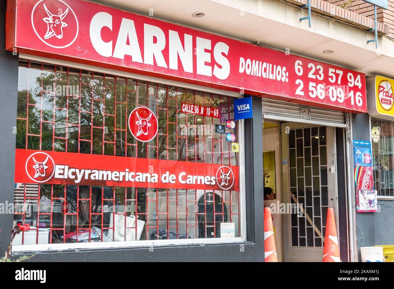 Bogota Colombia,El Chico Carrera 11,butcher meats store stores business ...