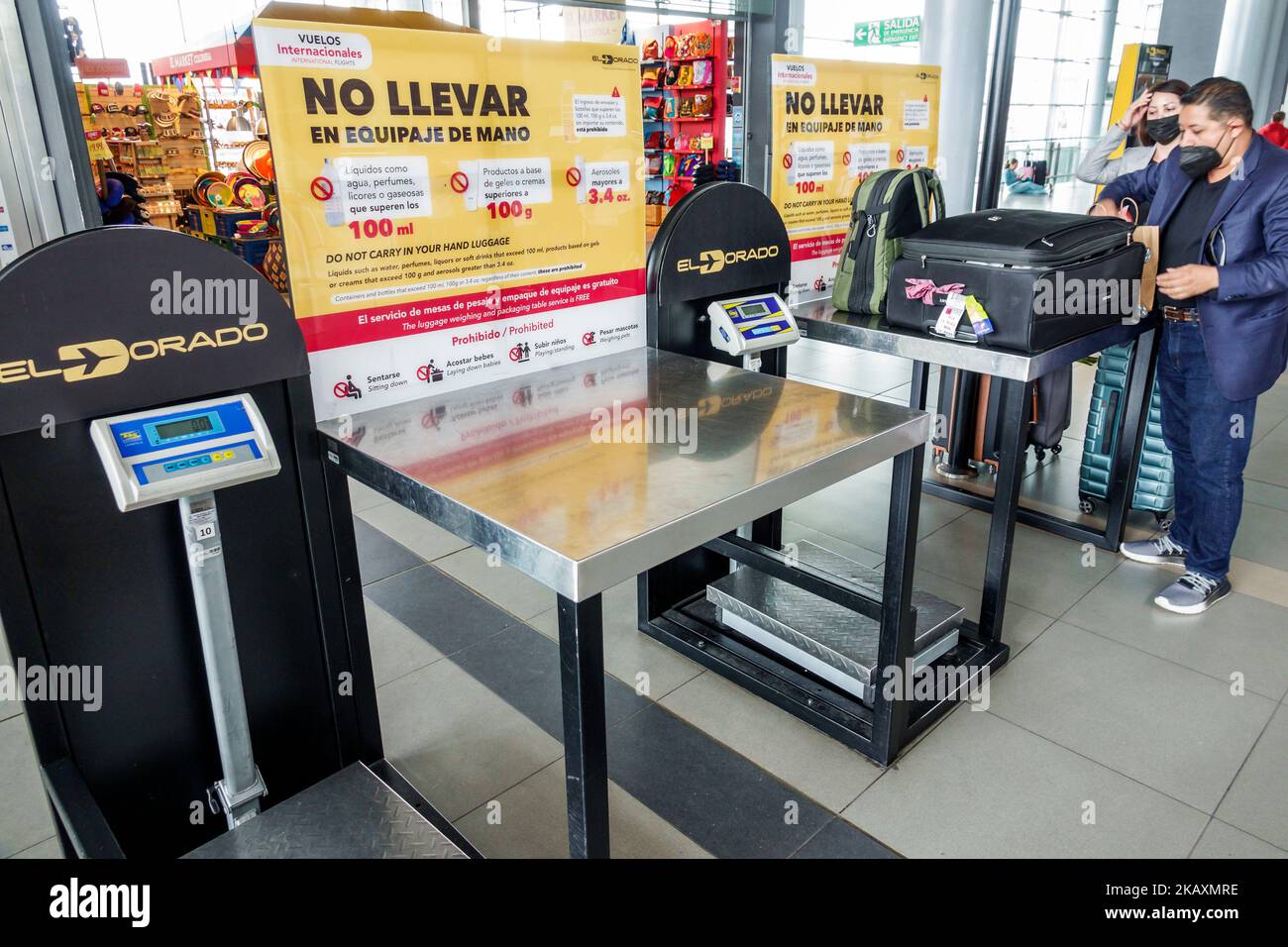 El international airport aeropuerto internacional el terminal inside ...