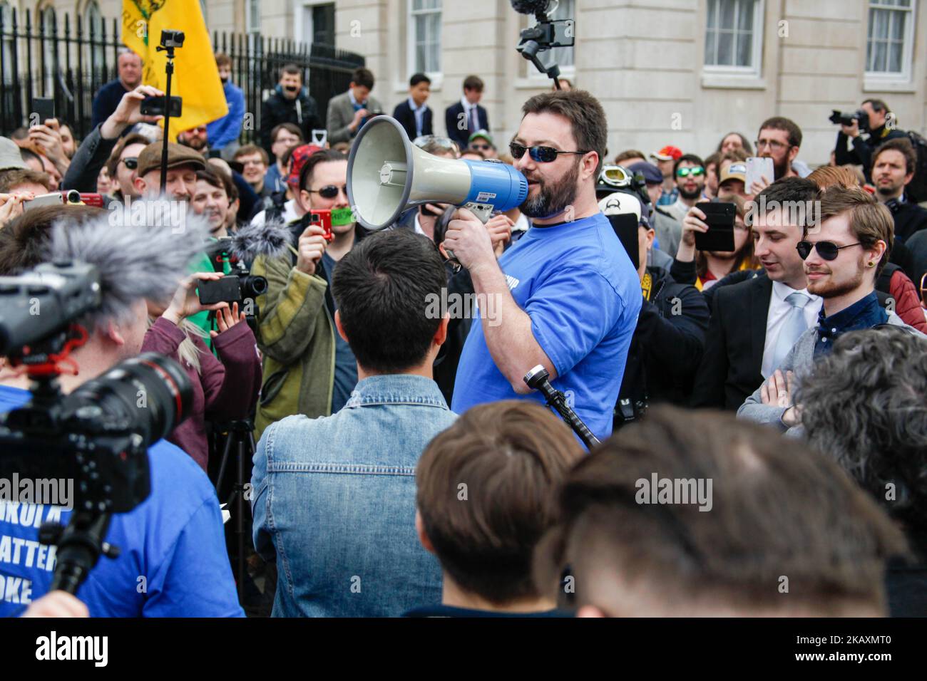 Right-wing Youtuber Sargon of Akkad Supports Count Dankula in London ...