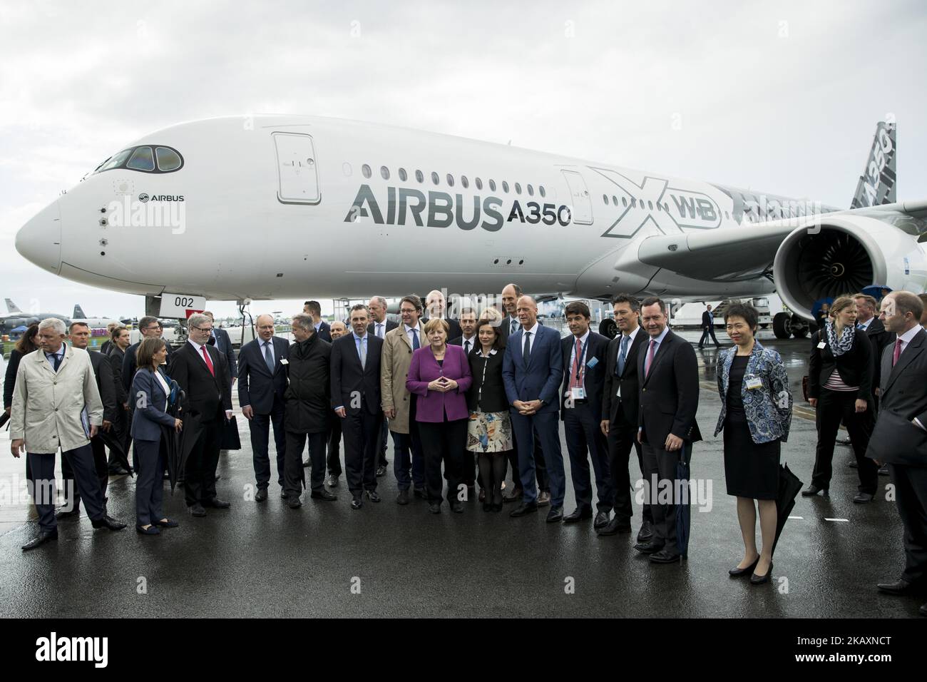 Angela merkel airplane hi-res stock photography and images - Alamy
