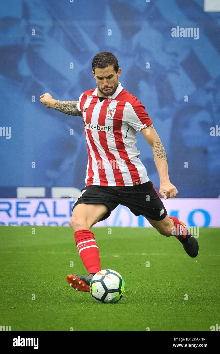 Inigo Martinez of Athletic Club during the Spanish league football ...