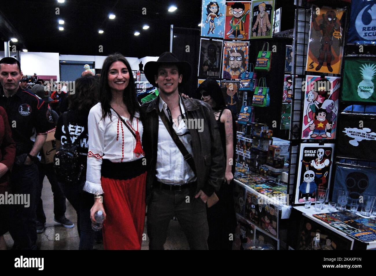 Cosplayers pose for photos on the second day of The Great Philadelphia ...