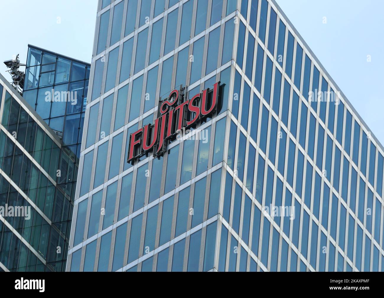 The logo of Japanese multinational information technology equipment and ...