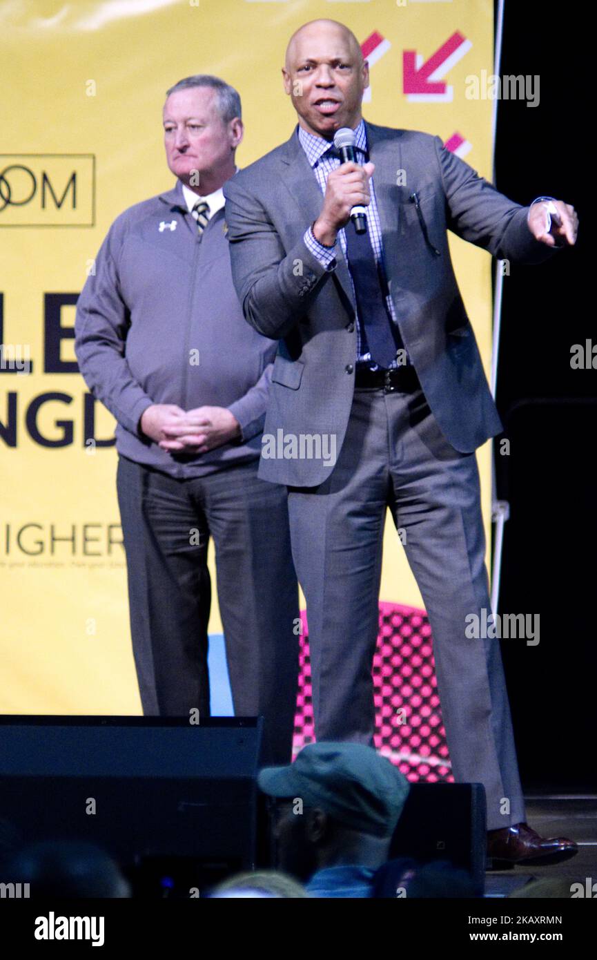 Dr. William Hite, Superintendent of the Philadelphia School District is ...