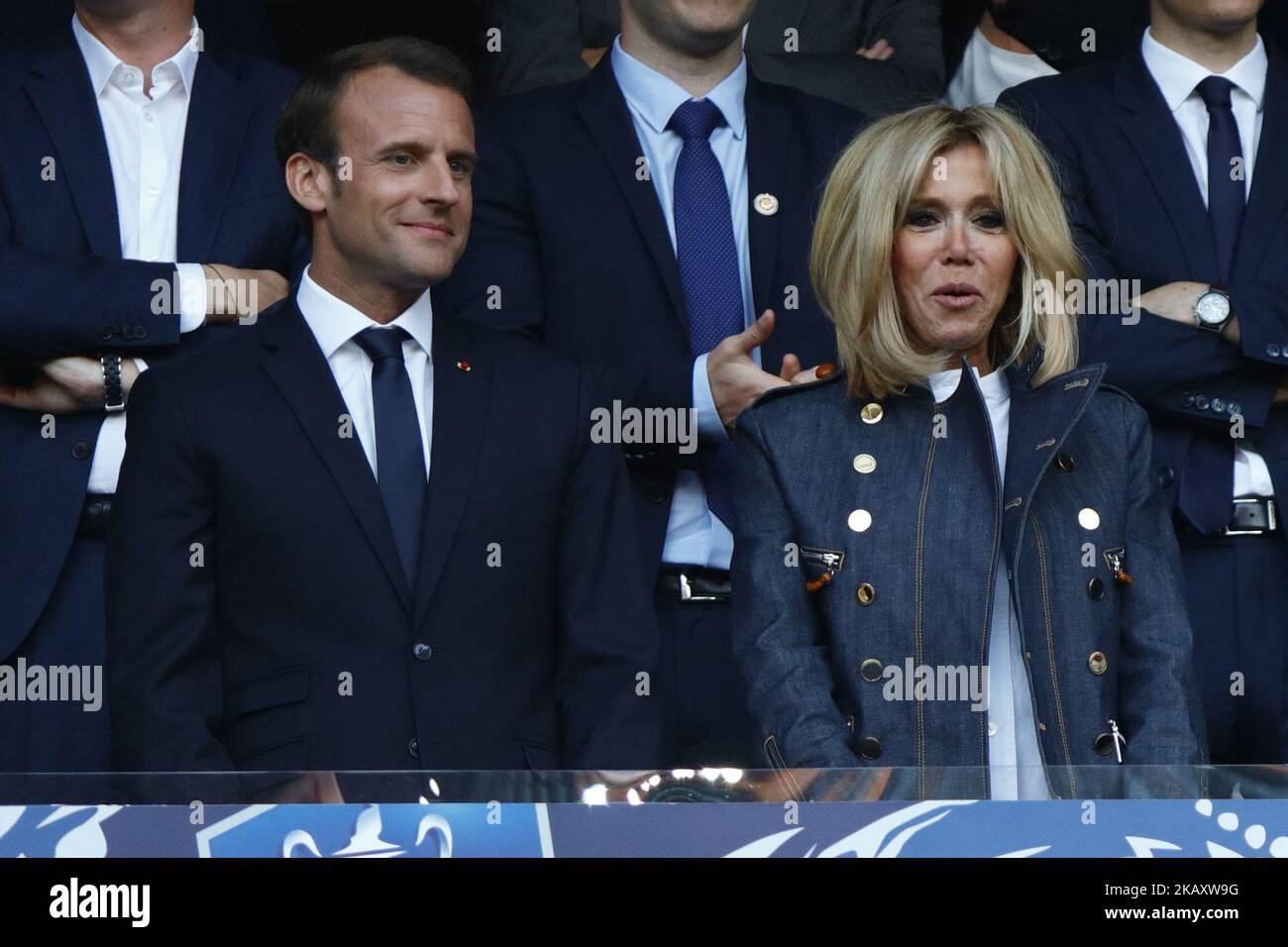 Brigitte macron near french hi-res stock photography and images - Alamy