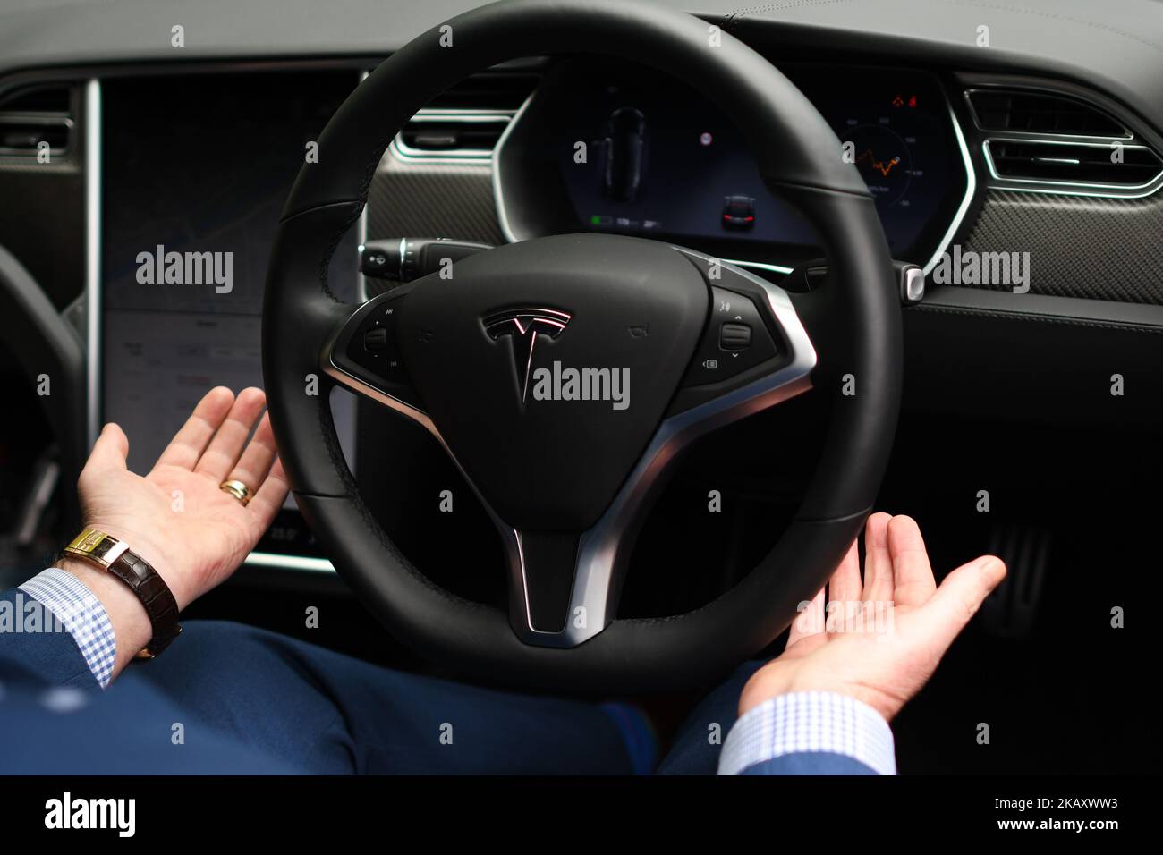 Dan Kiely, CEO & Co Founder of Voxpro, takes his hands off the wheel of ...