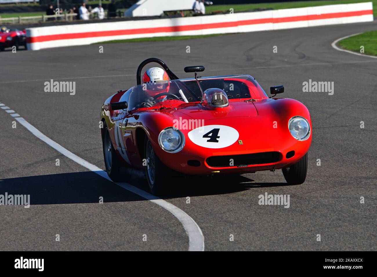 Sam Hancock, Ferrari 246S Dino, Sussex Trophy, 25 minutes of racing ...