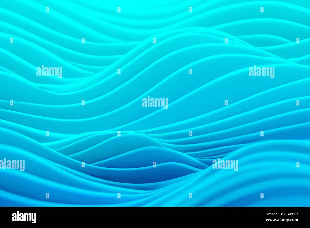A blue background with abstract wavy pattern Stock Photo - Alamy