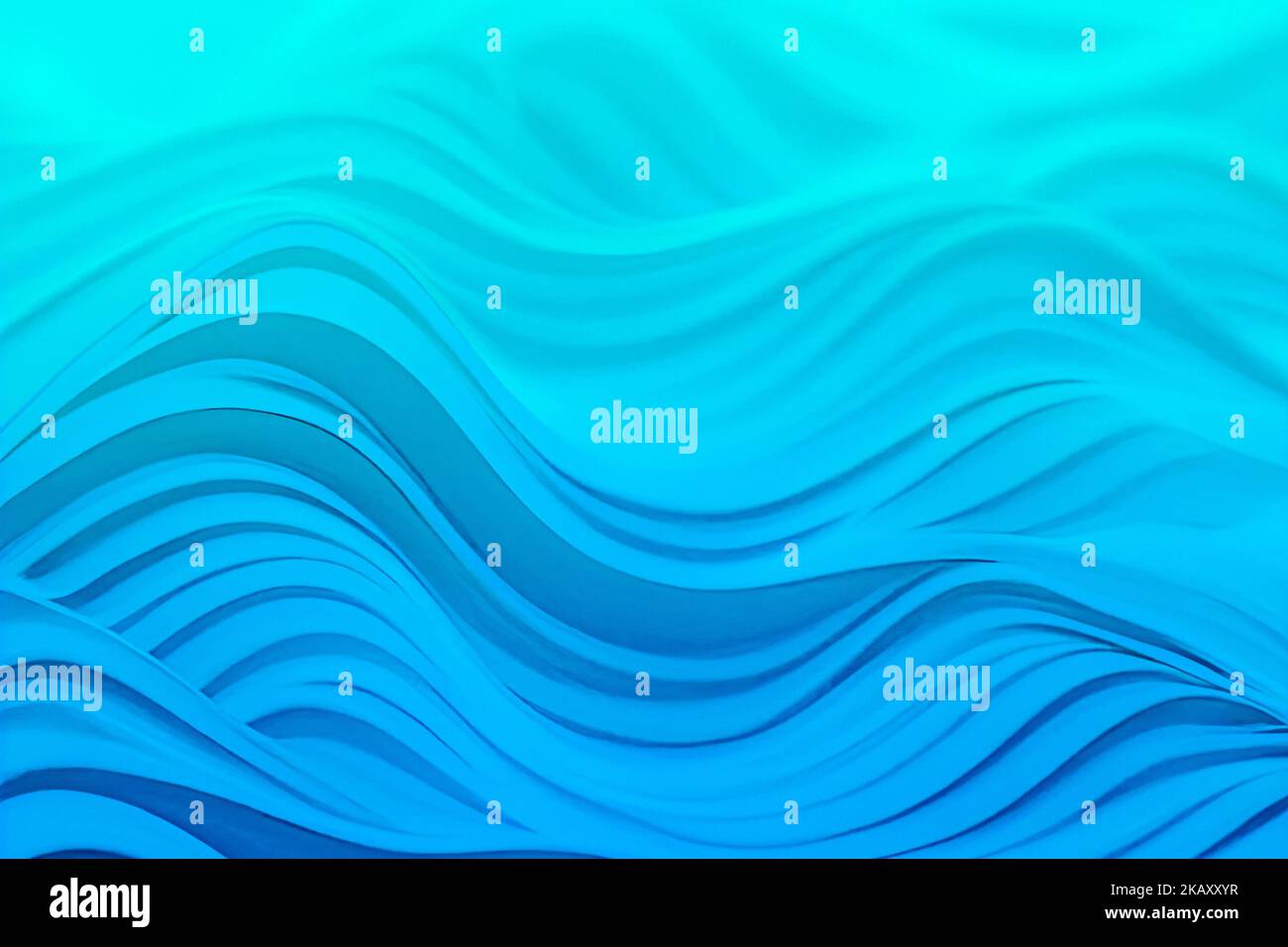 A blue background with abstract wavy pattern Stock Photo - Alamy