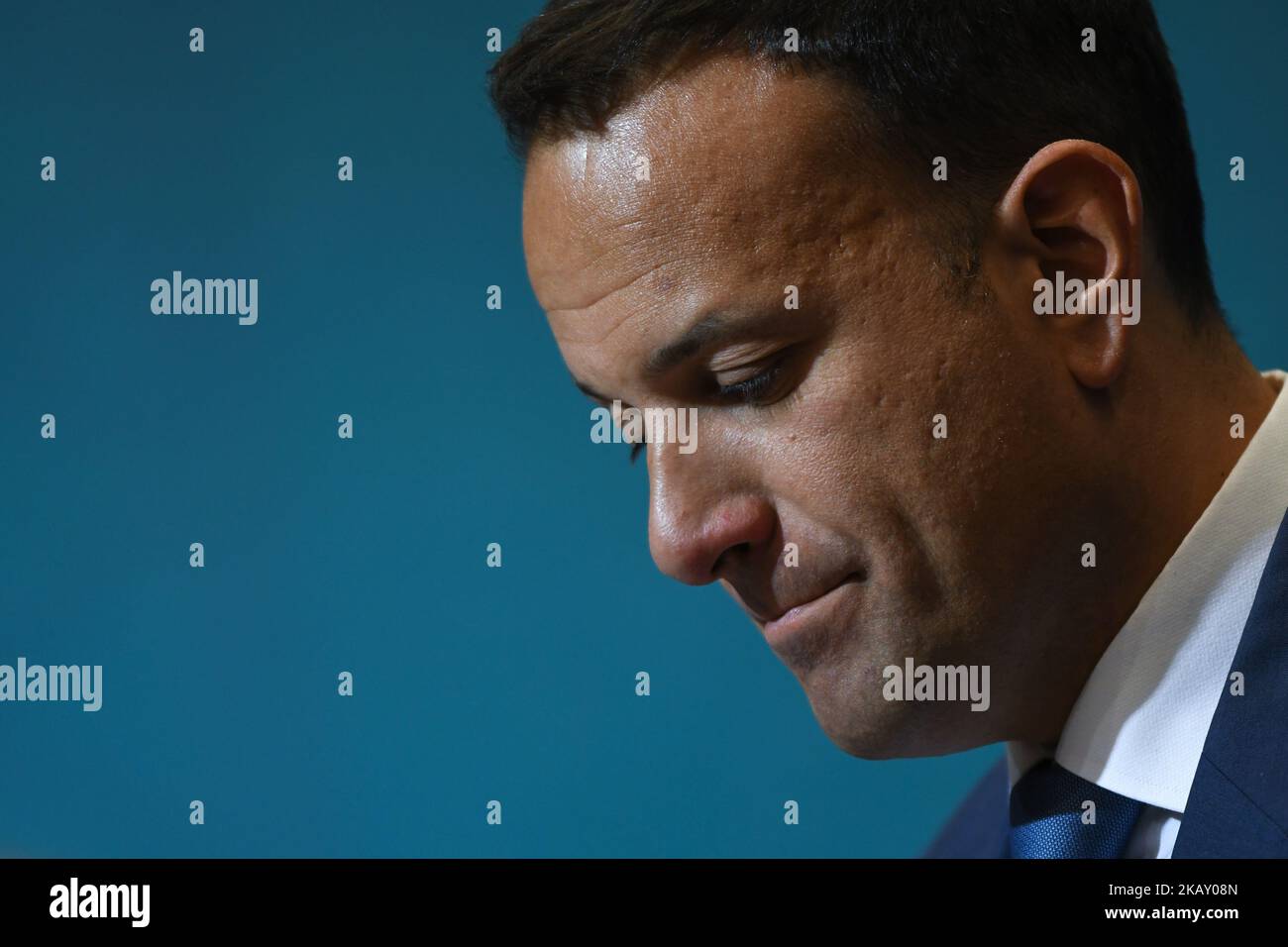 Taoiseach Leo Varadkar, during a press conference at Government ... Taoiseach Leo Varadkar, during a press conference at Government ...
