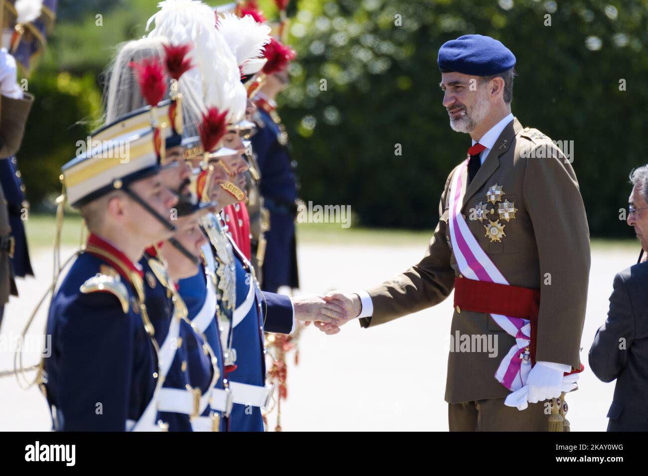 King Felipe VI of Spain attends oath of loyalty ceremony of new Royal ...