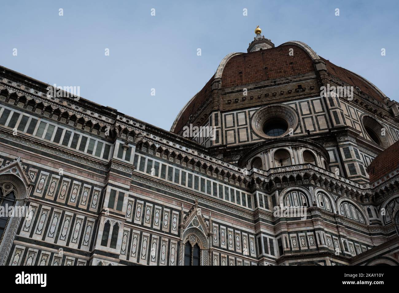 The Florence Cathedral is a major tourist attraction known for having ...