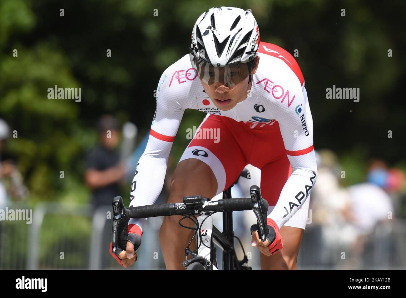 Japonese rider Shol Matsuda from Japan National Team during the opening ...