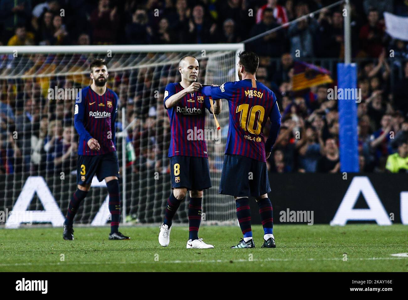 Leo messi farewell hi-res stock photography and images - Alamy