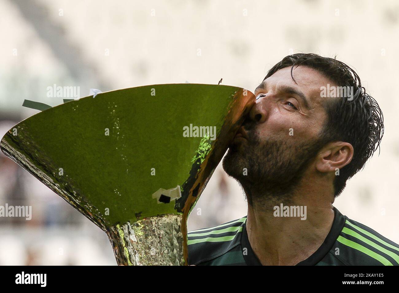 Gianluigi buffon trophy hi-res stock photography and images - Alamy