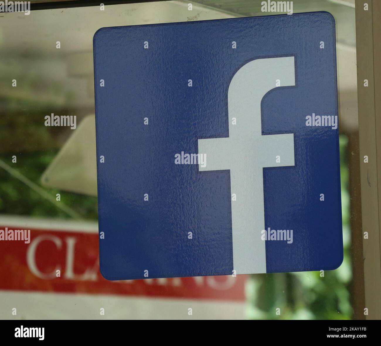 The logo of American online social media and social networking service ...