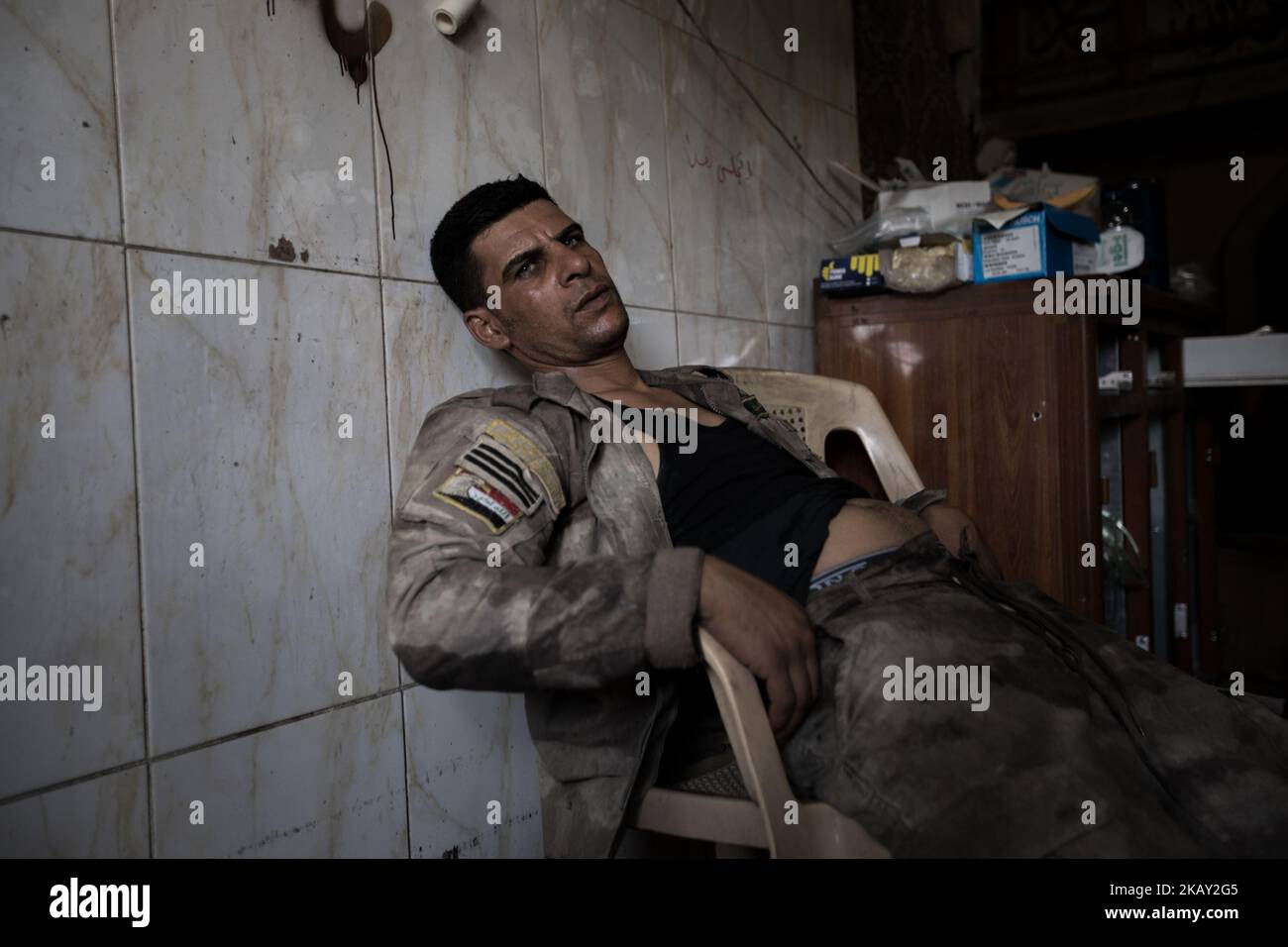 Traumatized soldier hi-res stock photography and images - Alamy