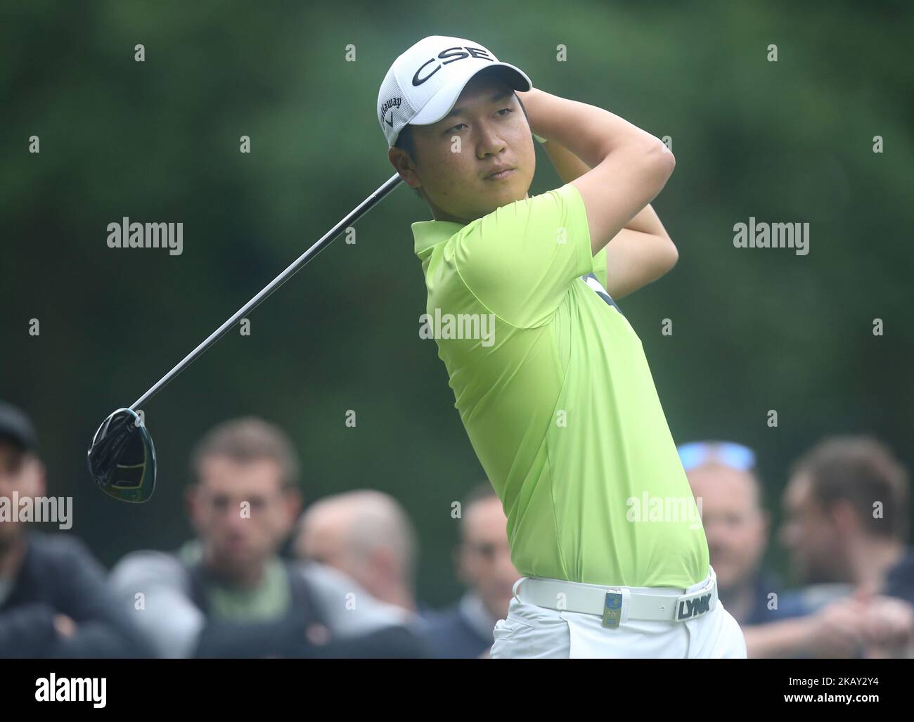 Jeunghun Wang (KOR) during The BMW PGA Championship Round 2 at ...