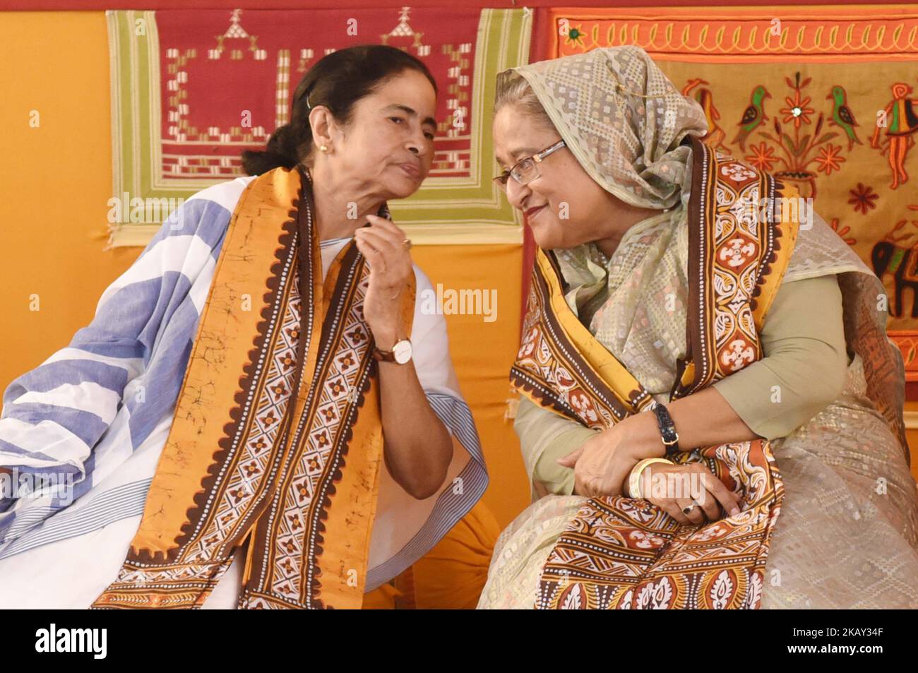 Chief Minister of West Bengal, Ms. Mamata Banerjee taking with Prime ...