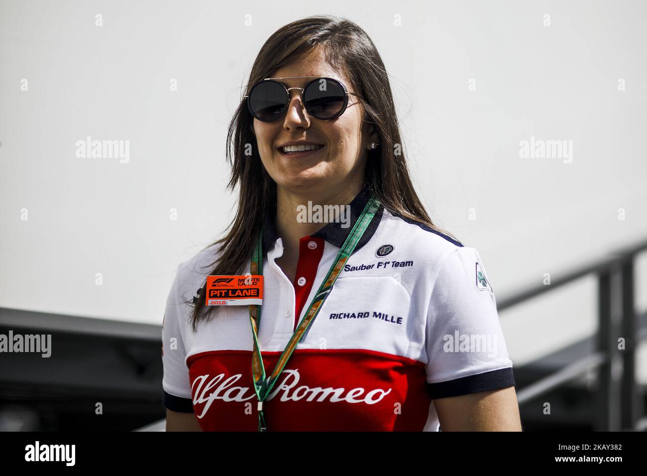 Tatiana Calderon test driver of Alfa Romeo Sauber portrait during the ...