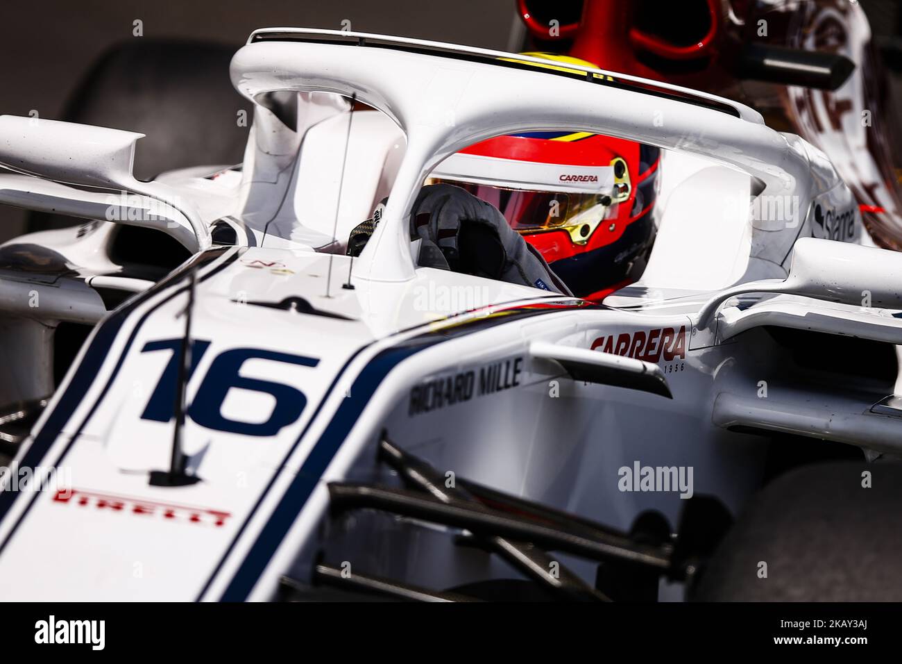 16 Charles Leclerc From Monaco With Alfa Romeo Sauber F1 Team C37