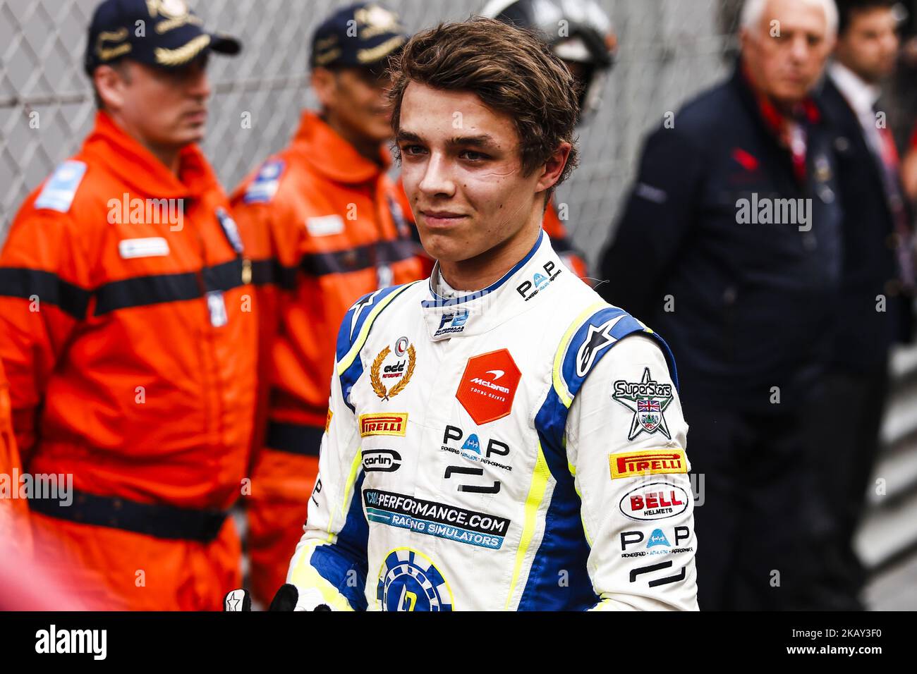 19 Lando NORRIS from Great Britain of CARLIN during the Monaco Formula ...