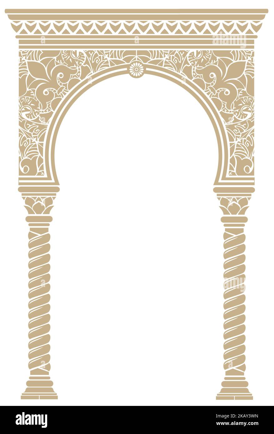 Islamic Arches Vector