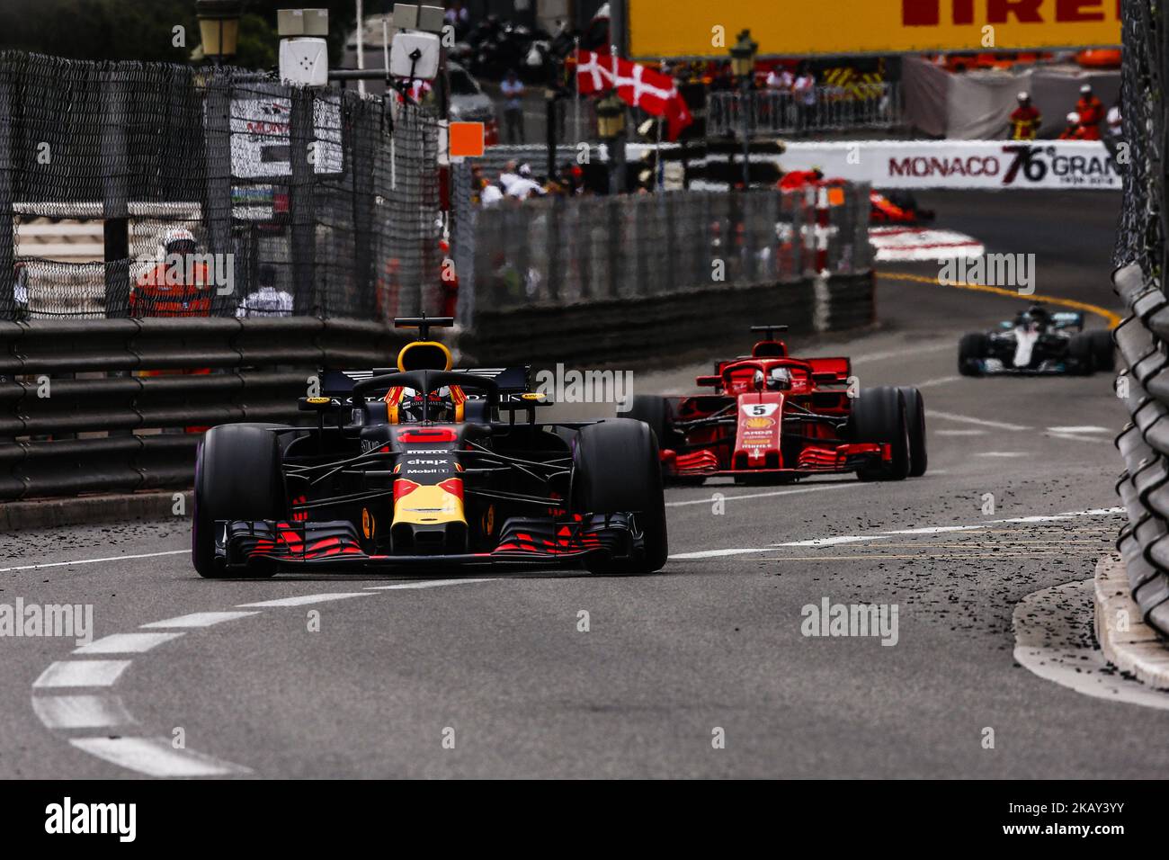 03 Daniel Ricciardo from Australia with Aston Martin Red Bull Tag Heuer ...