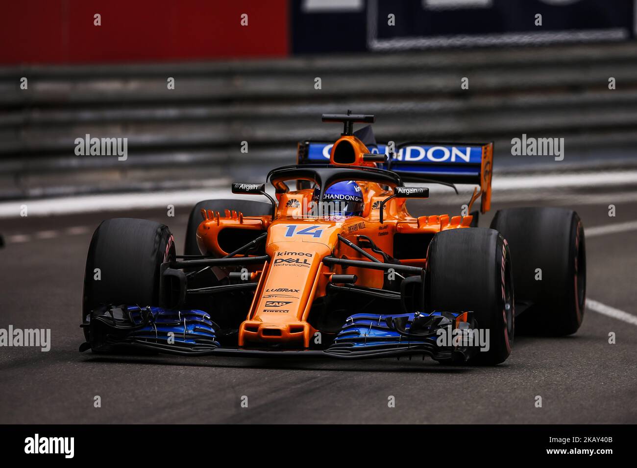 14 Fernando Alonso from Spain with McLaren Renault MCL33 during the ...