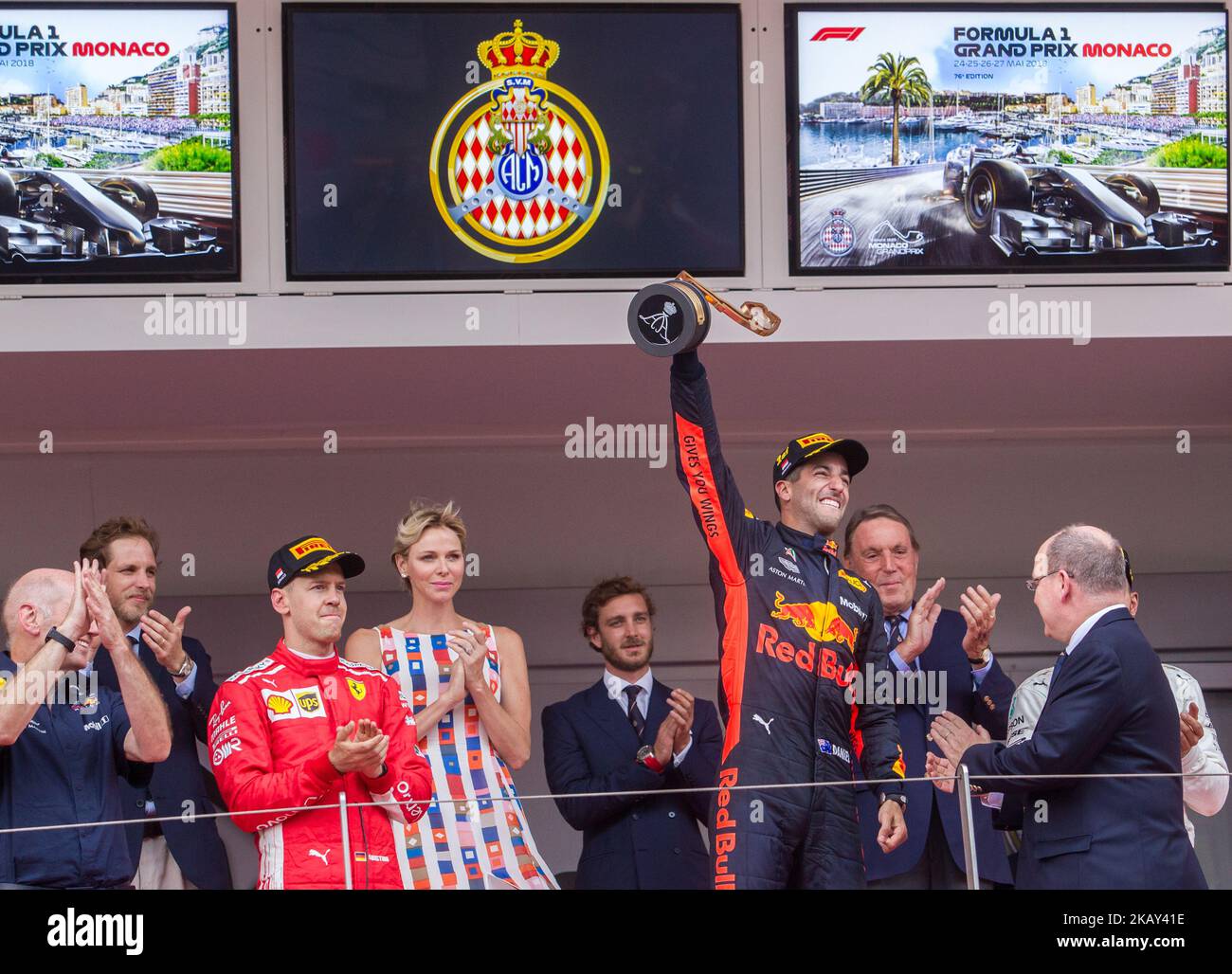 Daniel Ricciardo of Australia and Red Bull Racing driver during the ...