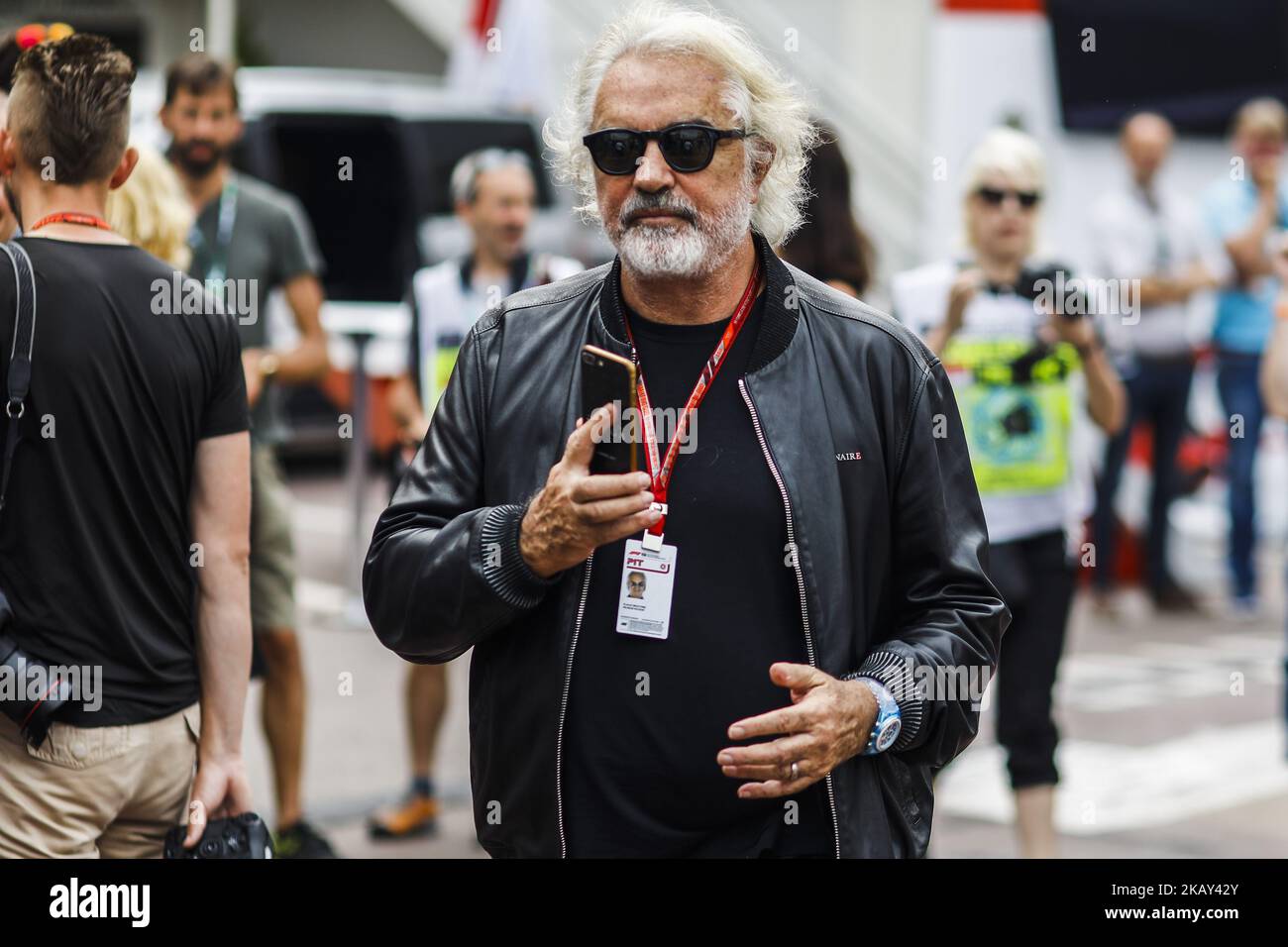 Flavio Briatore during the Race of Monaco Formula One Grand Prix at ...
