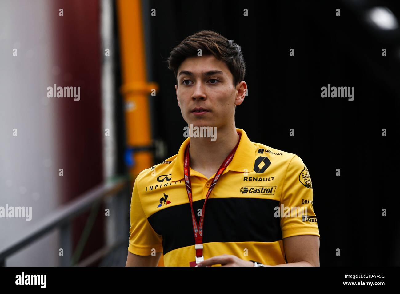 Renault young driver Jack Aitken portrait during the Race of Monaco ...