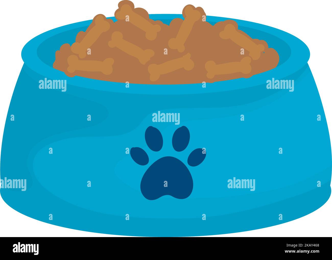 dog food illustration Stock Vector Image & Art - Alamy