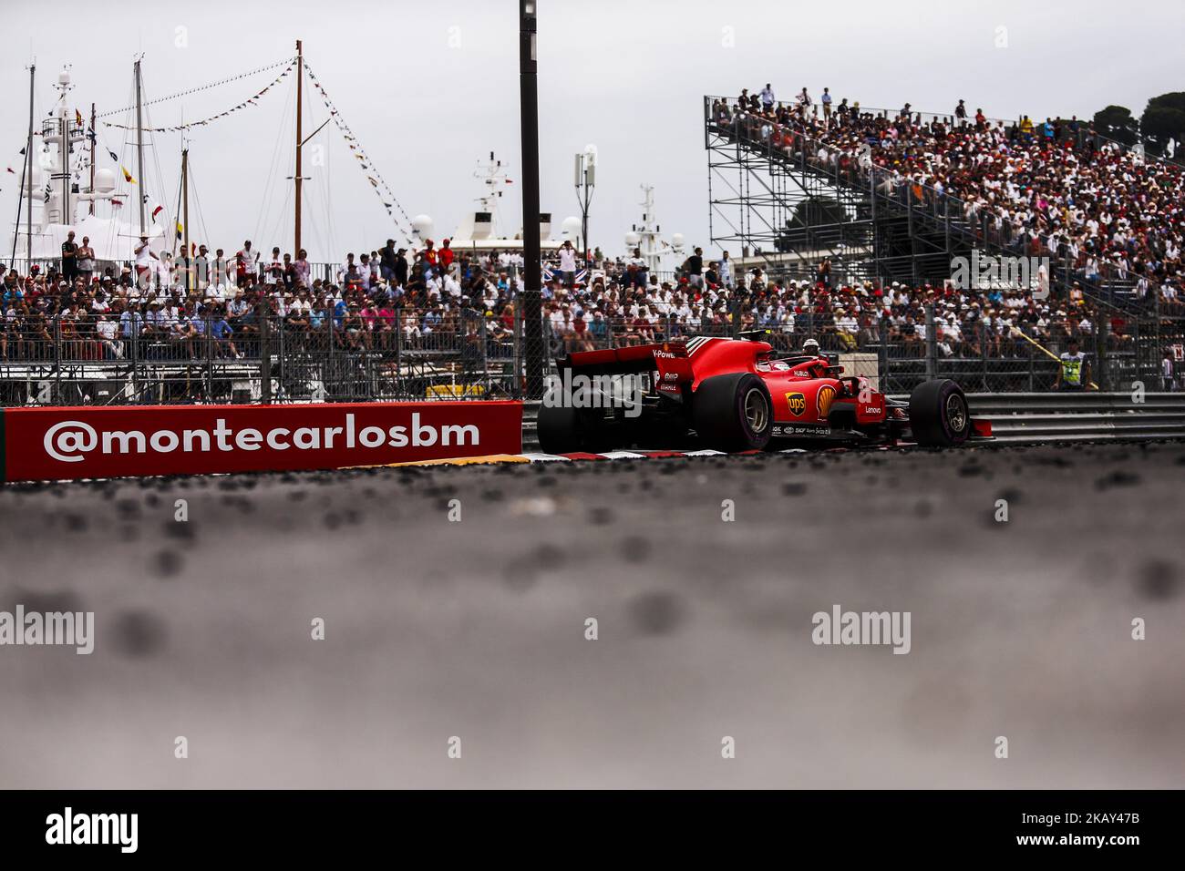 07 Kimi Raikkonen from Finland Scuderia Ferrari SF71H during the Race ...