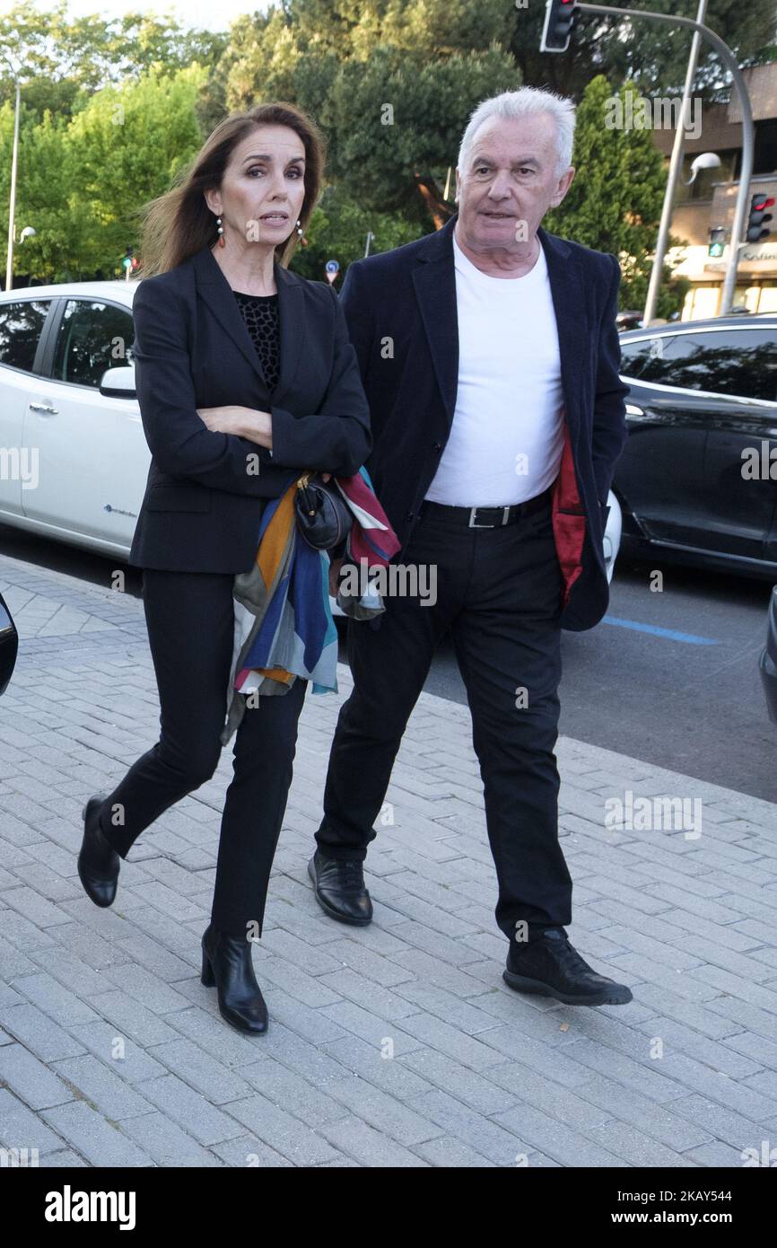 Spanish singers Ana Belen and Victor Manuel attend a fund raiser event ...