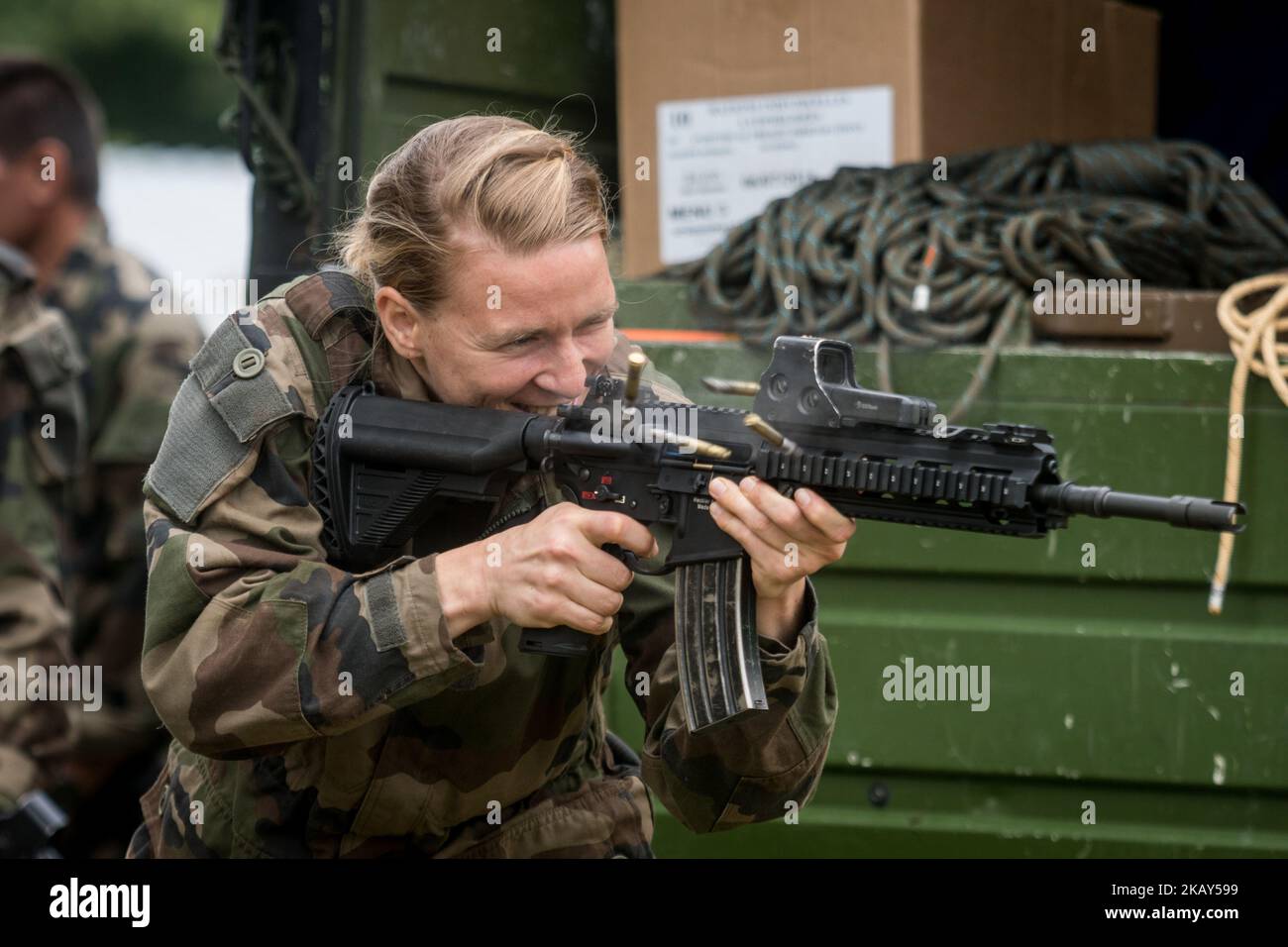 Anais Bescond in Viriville, France, on May 30, 2018. The mountain ...