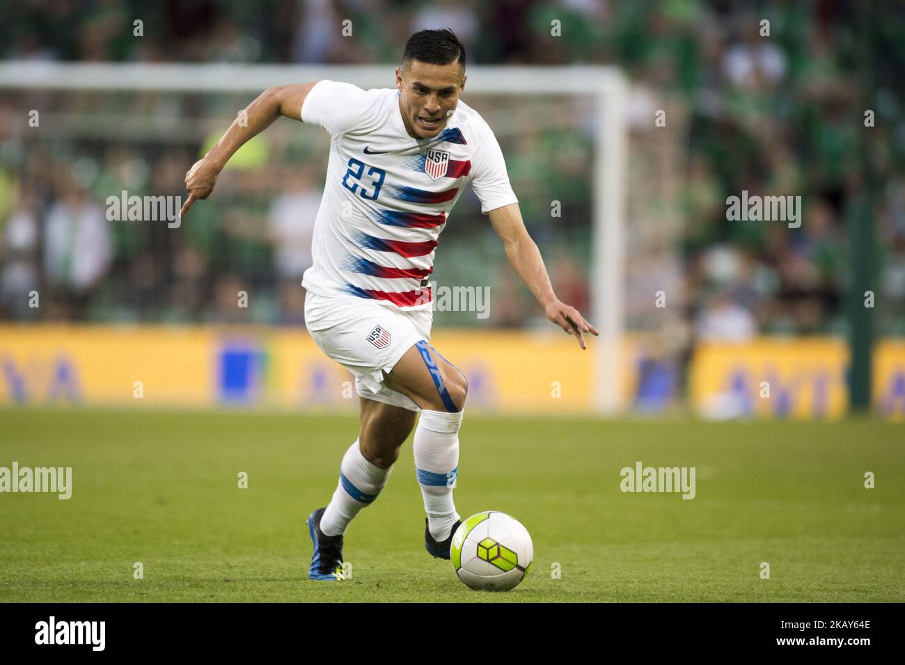Rubio Rubin of USA pictured in action during the International Friendly ...