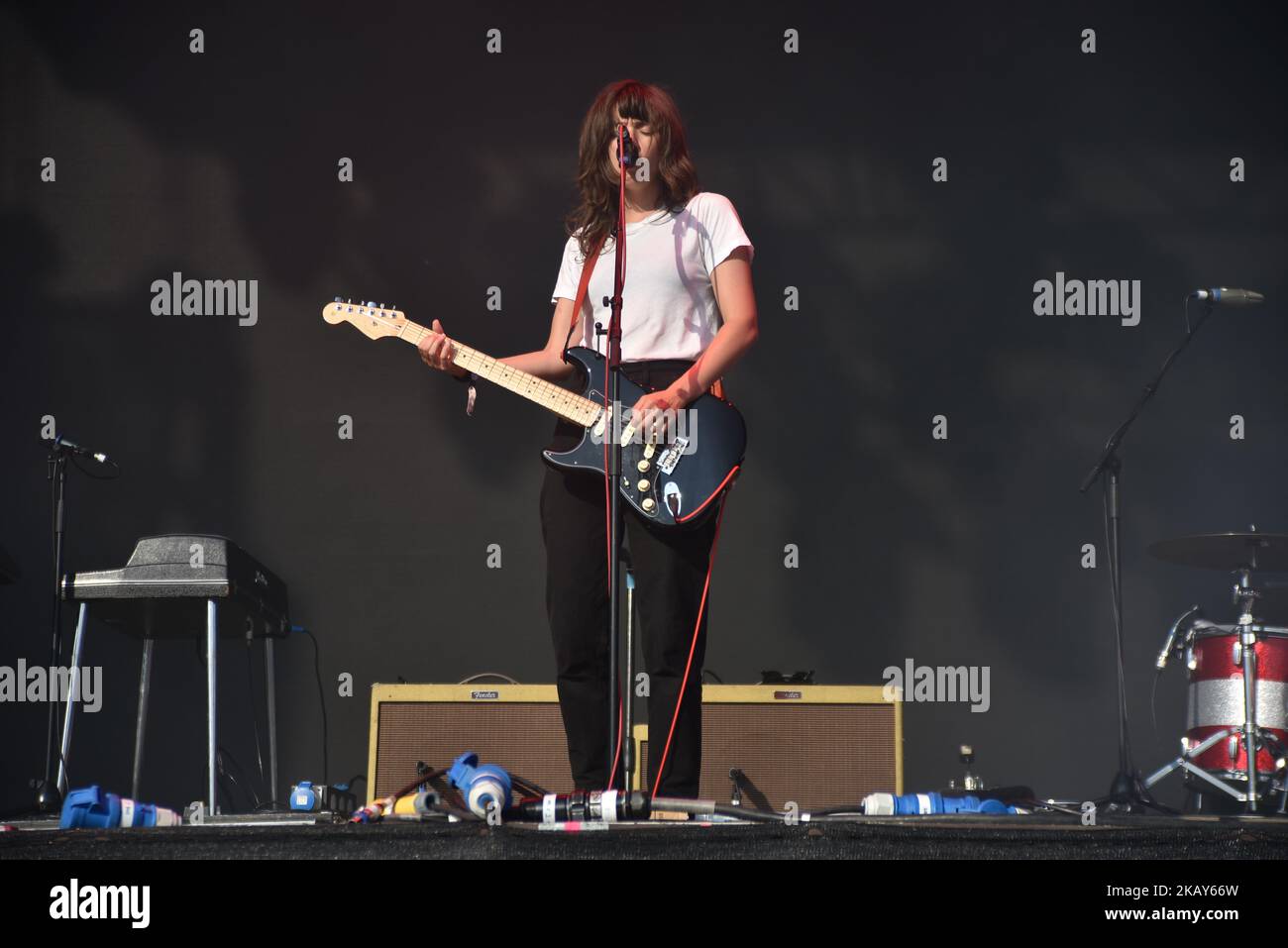 Australian singer and songwriter Courtney Barnett performs live at APE ...