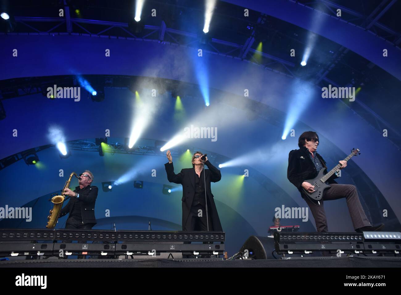 The Psychedelic Furs perform live at APE Presents, at Victoria Park ...