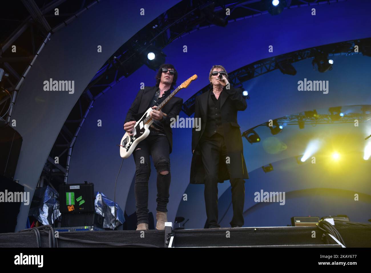The Psychedelic Furs perform live at APE Presents, at Victoria Park ...