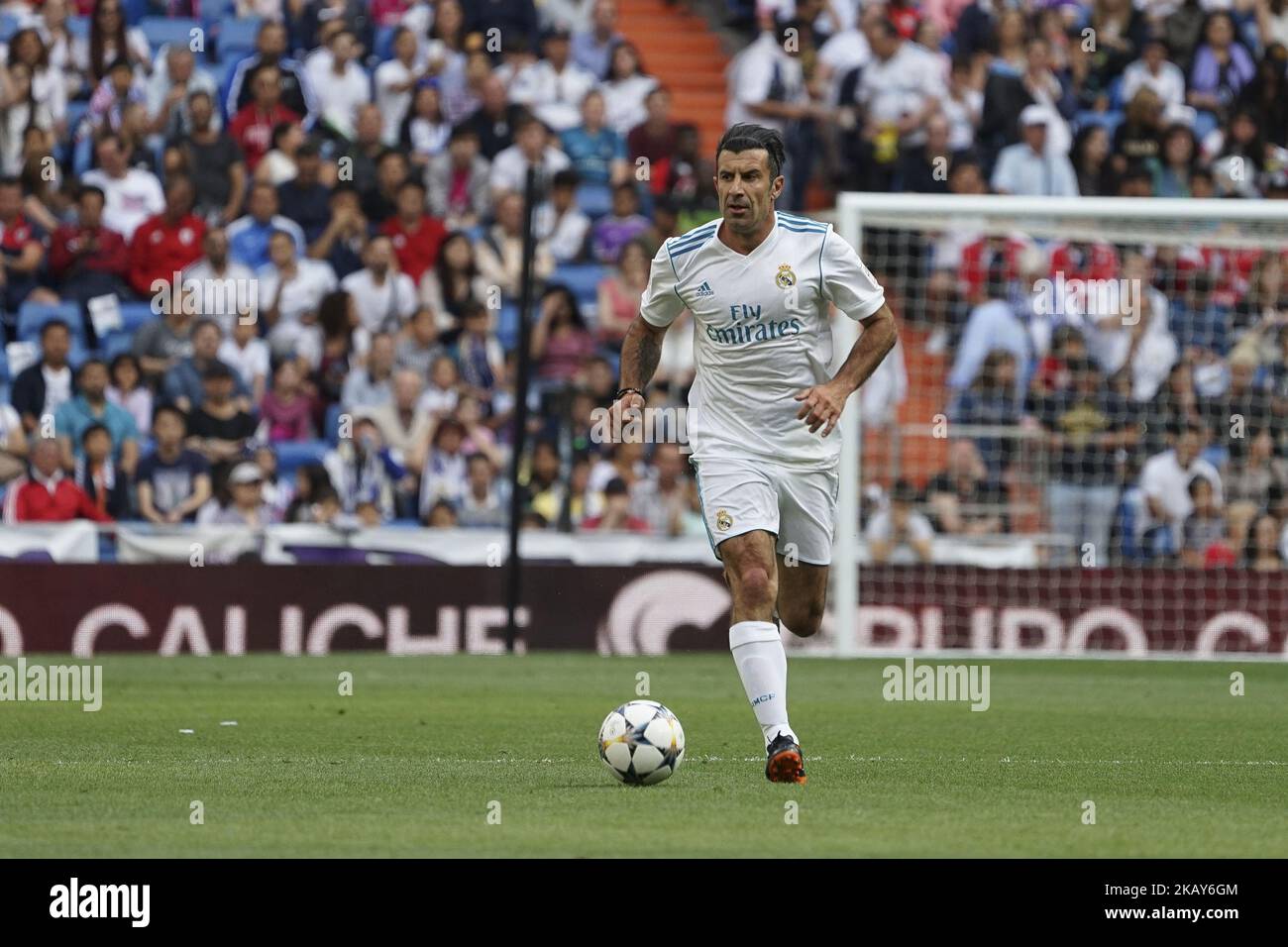LuÃ­s Figo of Real Madrid Legends during the Corazon Classic match ...