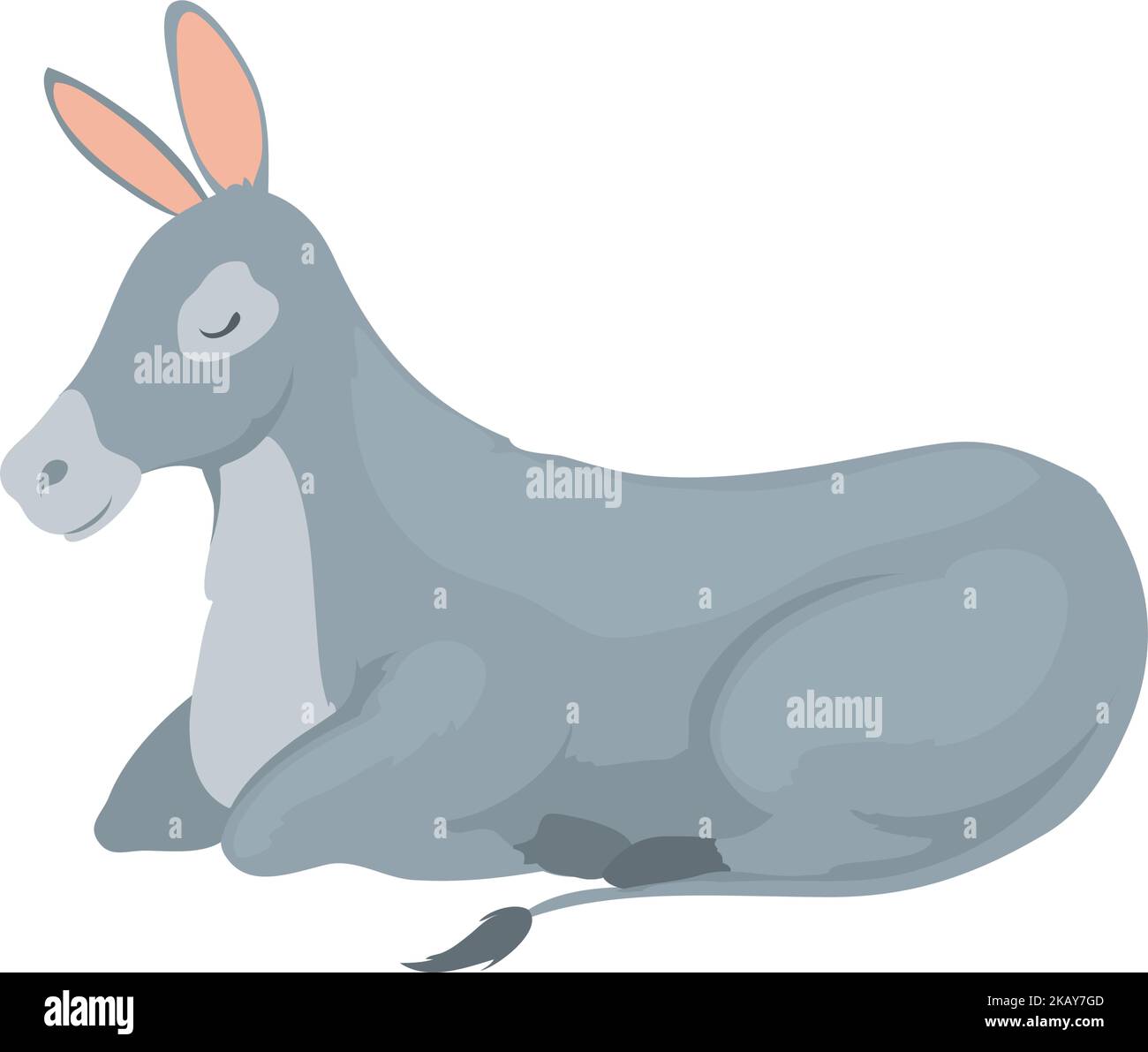 gray donkey design Stock Vector Image & Art - Alamy