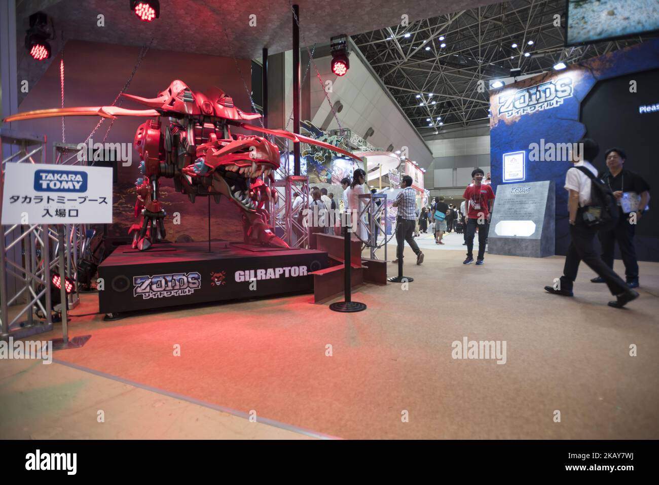 Stand Tokara TOMY at the International Tokyo Toy Show in Japan on June ...