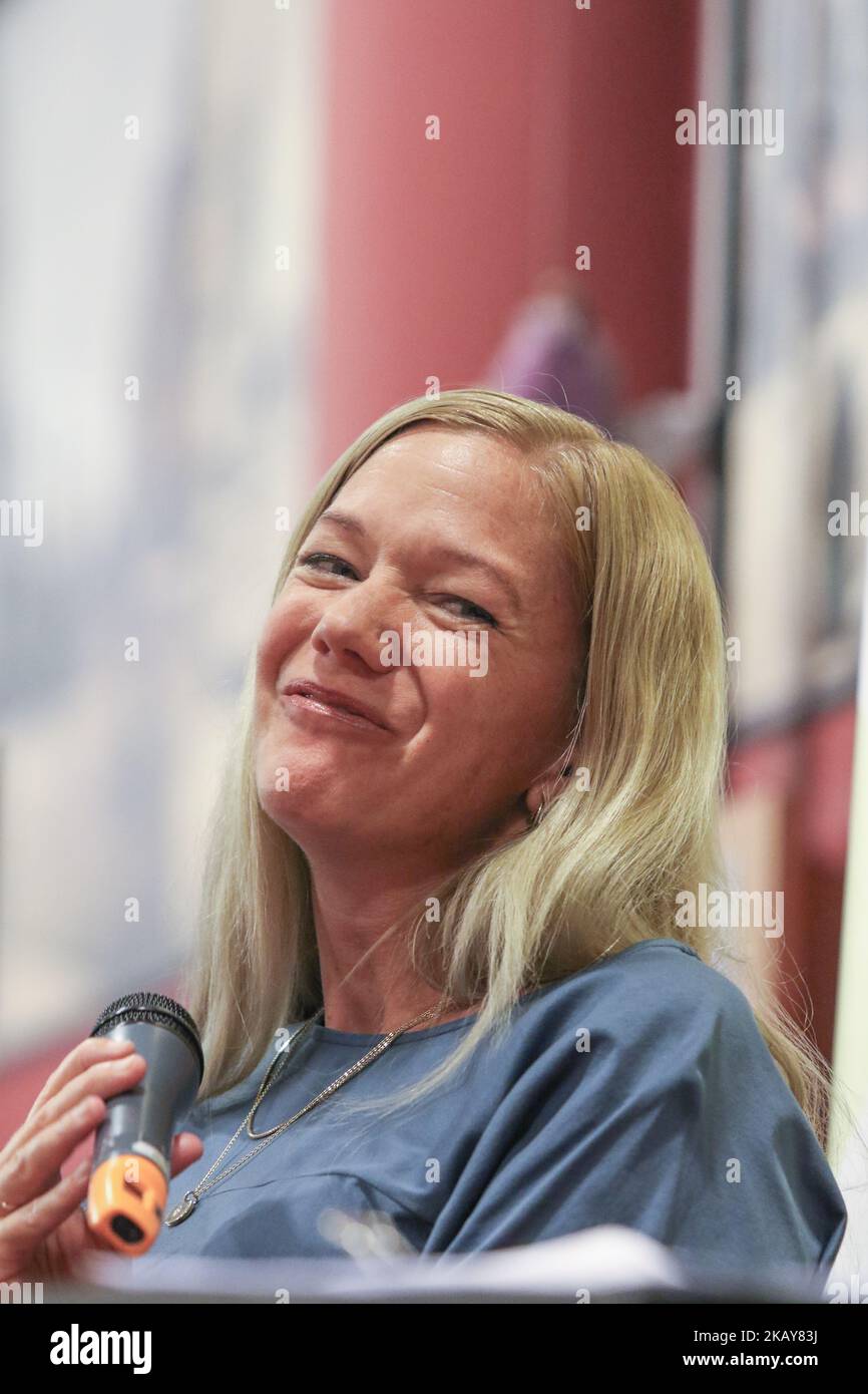 Norwegian script writer, novelist and children's writer Maja Lunde is ...